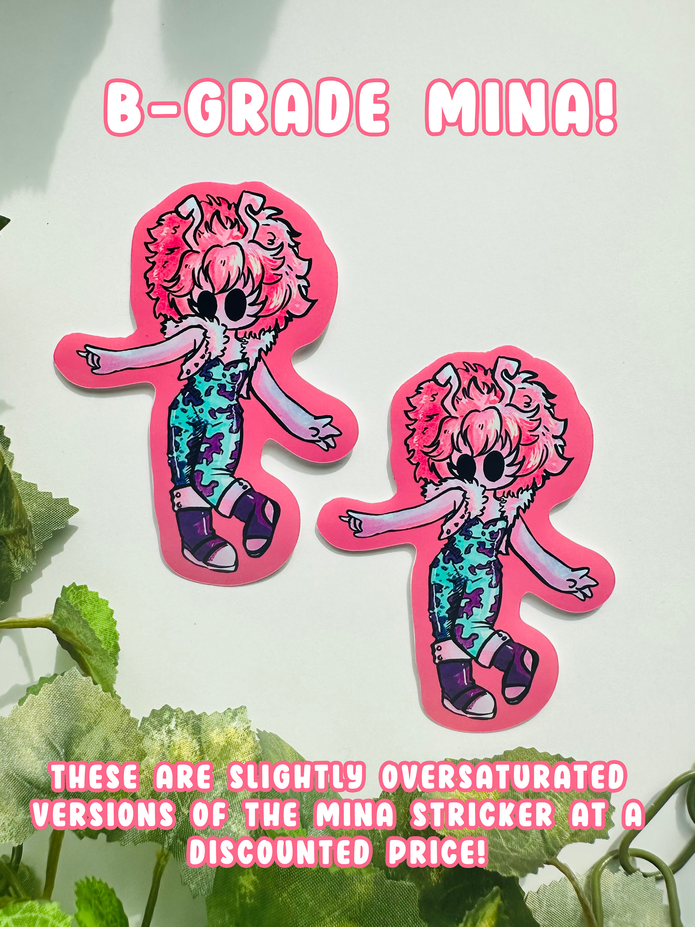 1A Hero Mina Pinky Stickers - Etsy