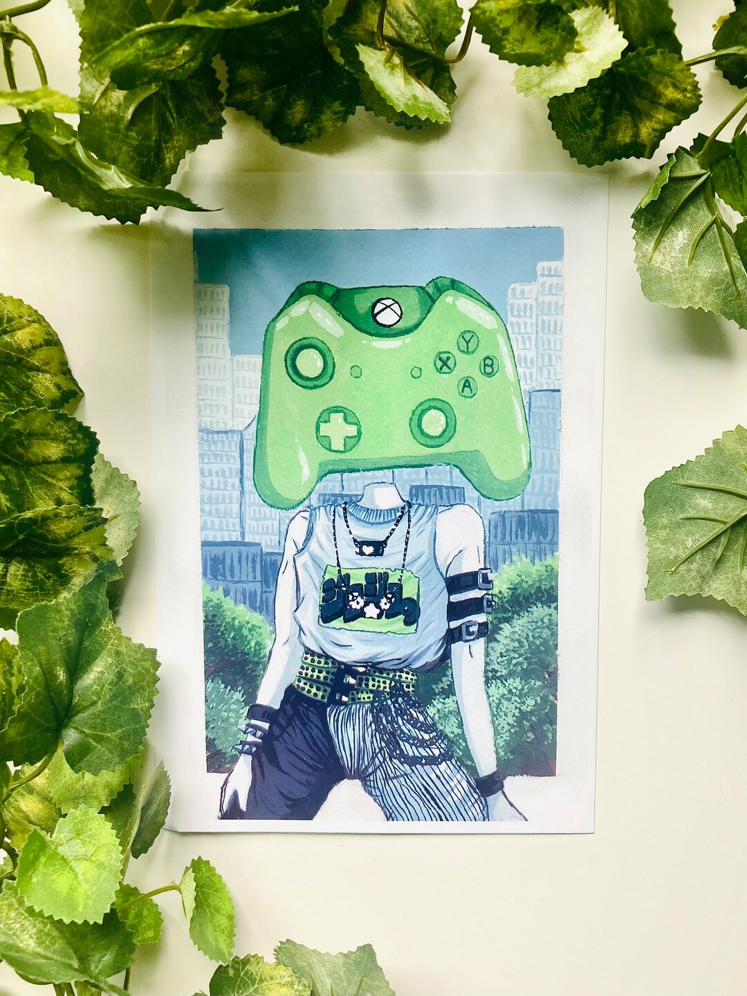 Xbox Object Head Art Print - Weirdcore Object Head Sticker Inspired by ...