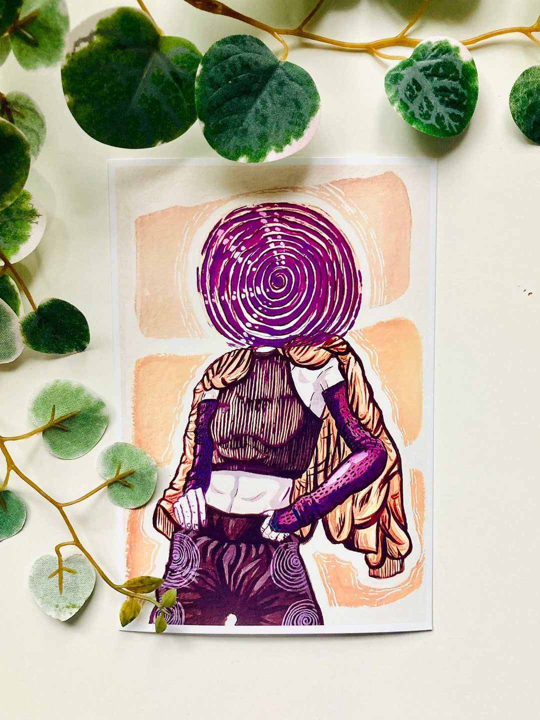 Spiral Head Art Print Weirdcore Object Head Sticker Inspired by Dial ...