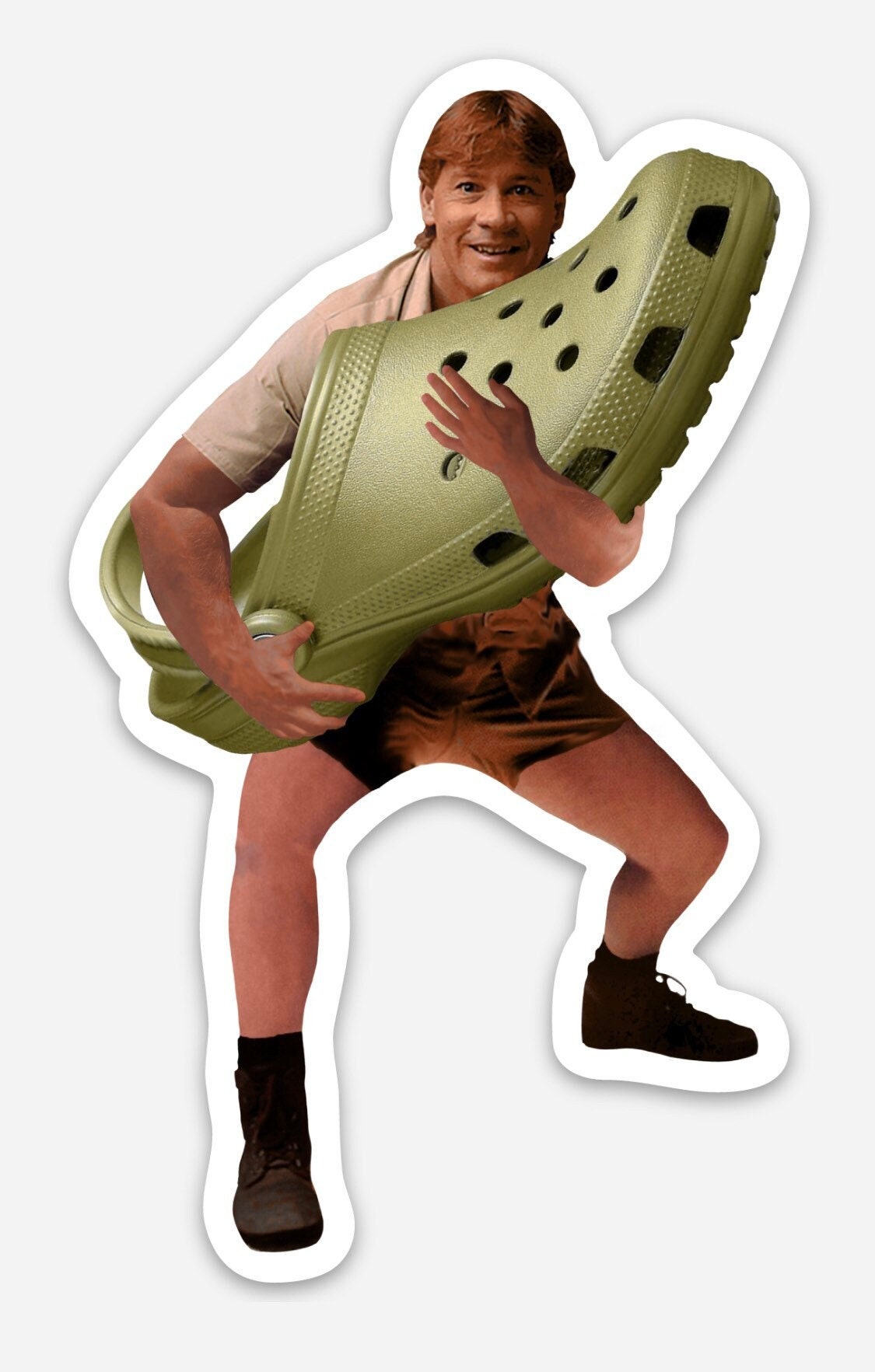 Steve Irwin Croc Shoe Green