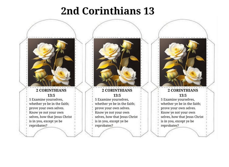 Bible Scripture Tea Bag Wrapper | Printable Tea Bag Wrapper | Printable ...