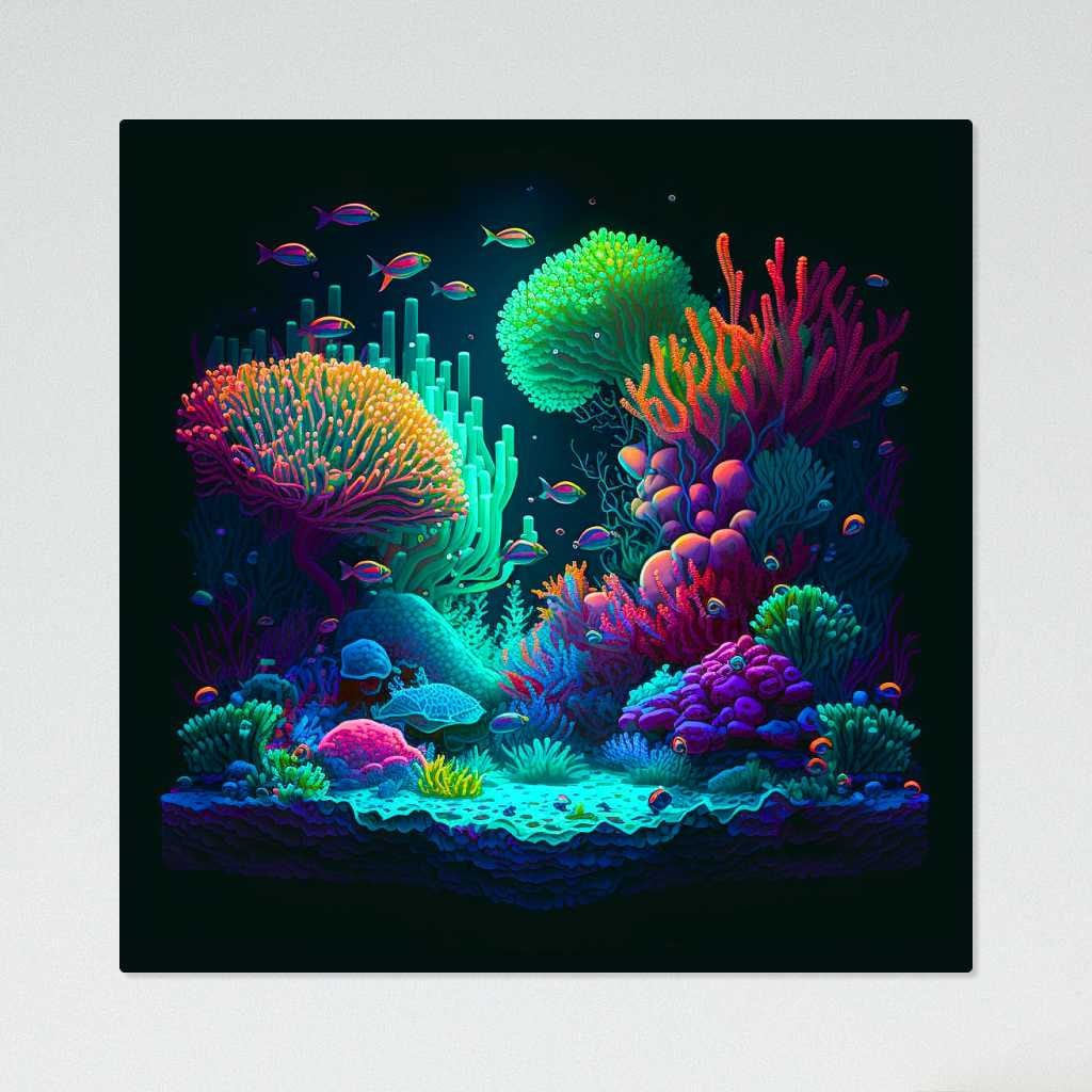 Reef Magic | UV Reactive Blacklight Tapestry | Reef Aquarium Hobbyists ...