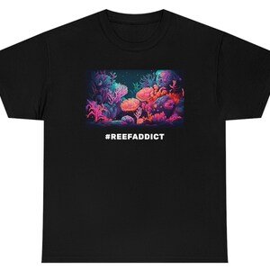 Gráfico Reef Addict / Reef Aquarium Hobby Camiseta unisex / Peces de ...