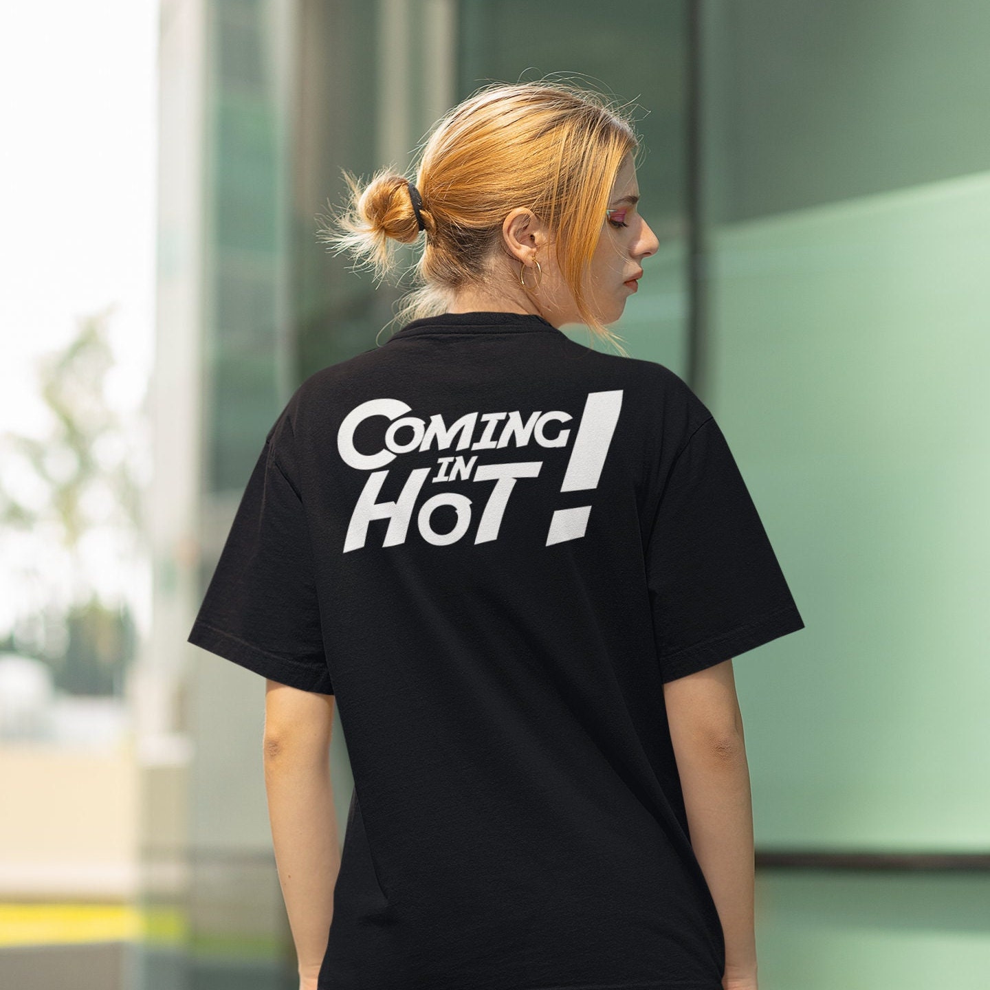 COMING IN HOT! Custom Restaurant T Shirt Chef Tee Waiter Server Shirt ...