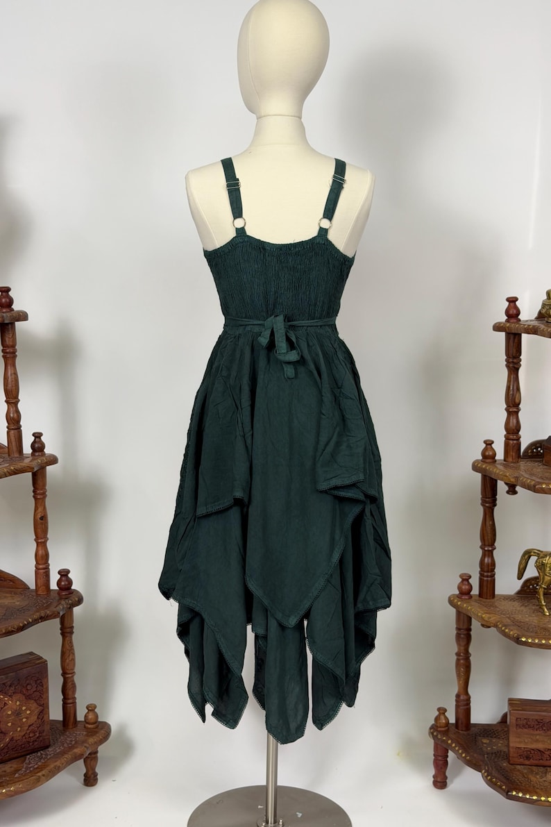 Boho Enchanted Lace Forest Fairy Asymmetrical Dress - Etsy