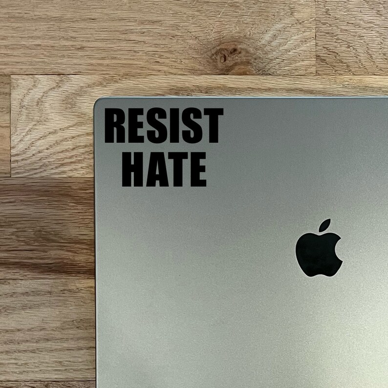 RESIST HATE Sticker in Various Colors and Sizes - Etsy