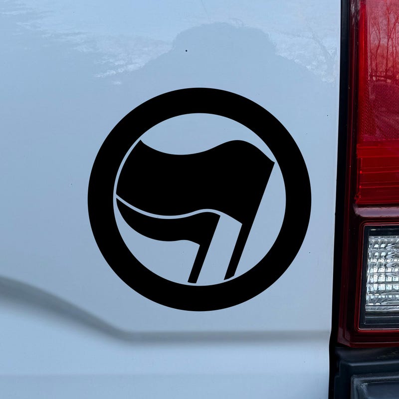 Antifa Bumper Sticker - Etsy