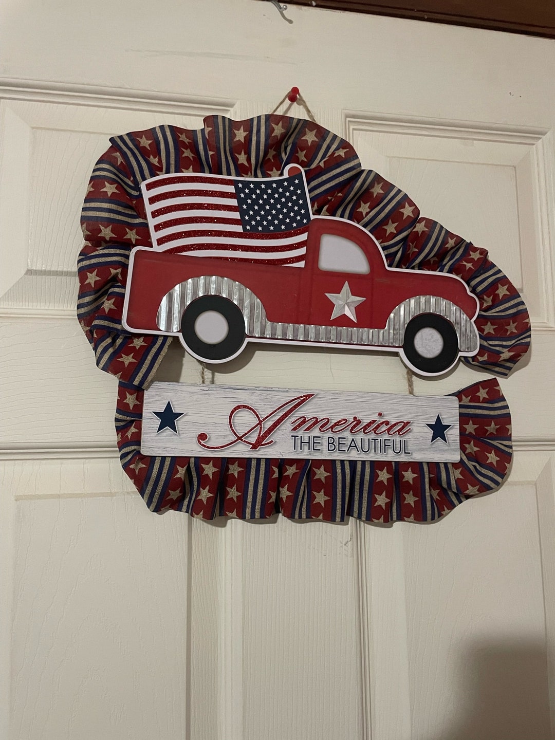 Fourth of July Sign: America the Beautiful - Etsy
