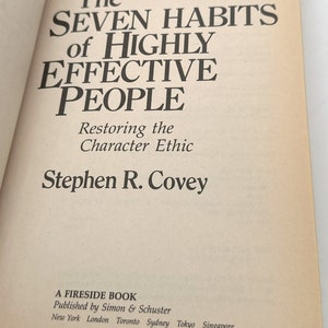 The 7 Habits of Highly Effective People: Powerful Lessons in Personal ...