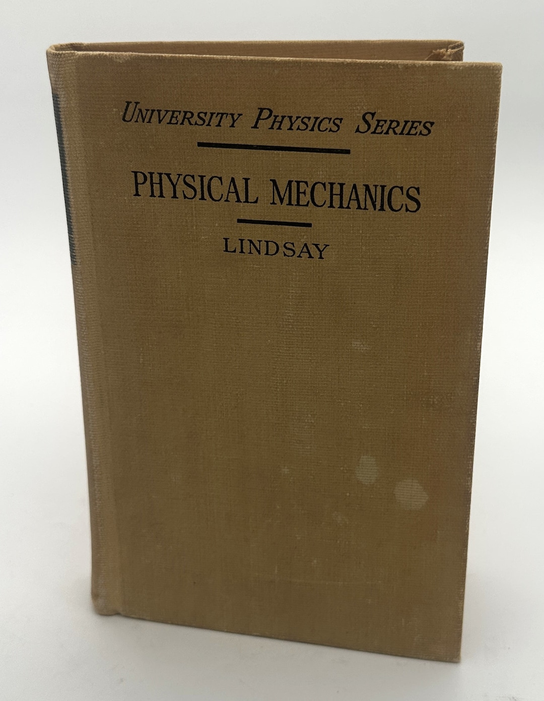 Physical Mechanics Hardcover – 1933 by Robert Bruce Lindsay - Etsy Israel