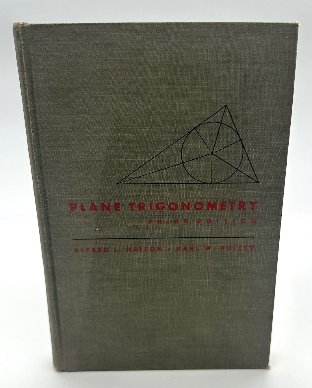 Plane Trigonometry Third Edition – 1956 by Alfred L. & Folley Nelson - Etsy