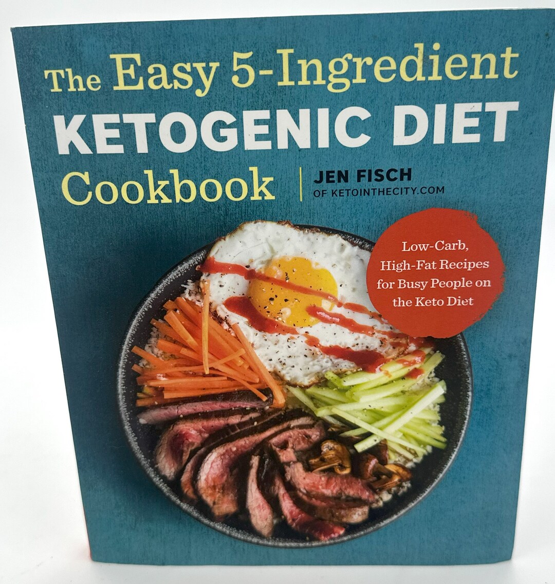 5-ingredient Ketogenic Diet Cookbook: Easy Keto Recipes (paperback) - Etsy