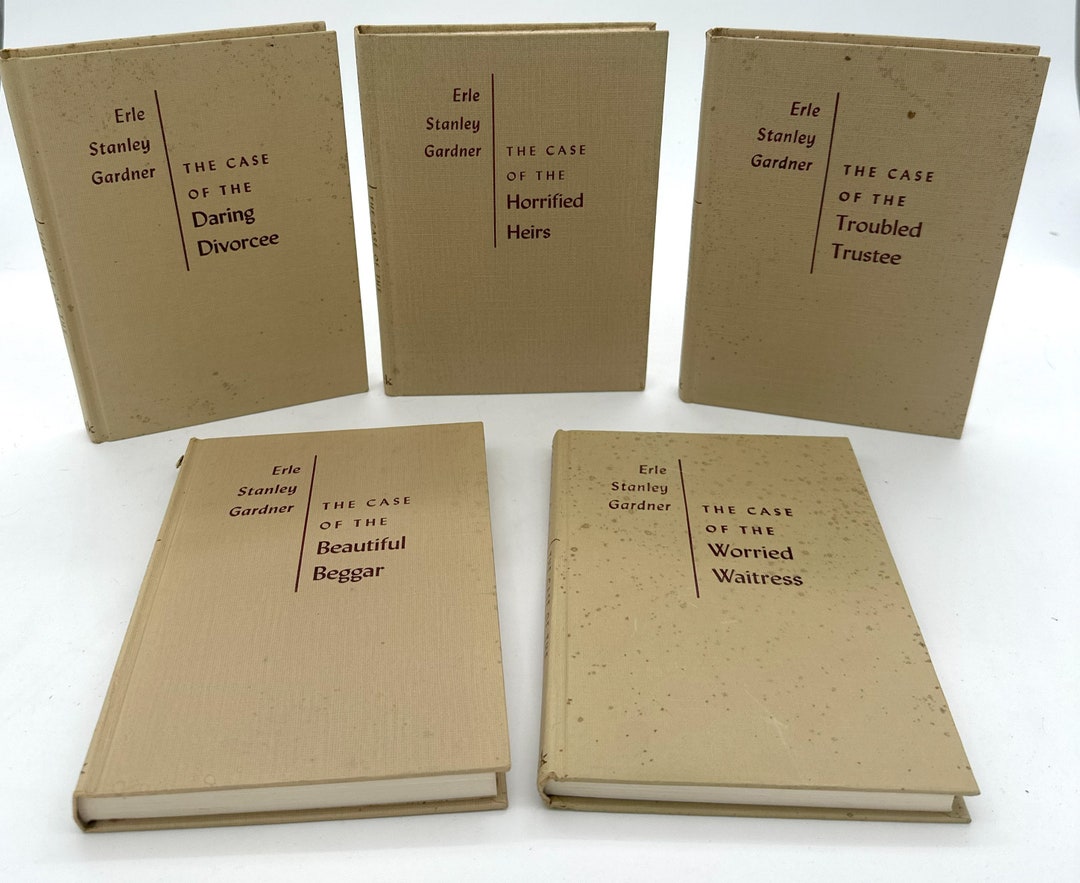 Vintage Perry Mason Set of 5 Mystery Novels 1964 - Etsy