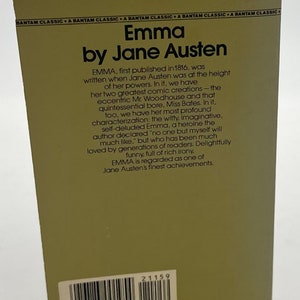 Vintage Emma by Jane Austen 1981 - Etsy