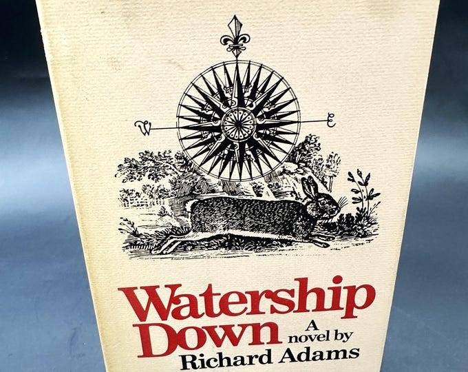 Watership Down by Richard Adams | First Edition 1972 | Rare Vintage ...