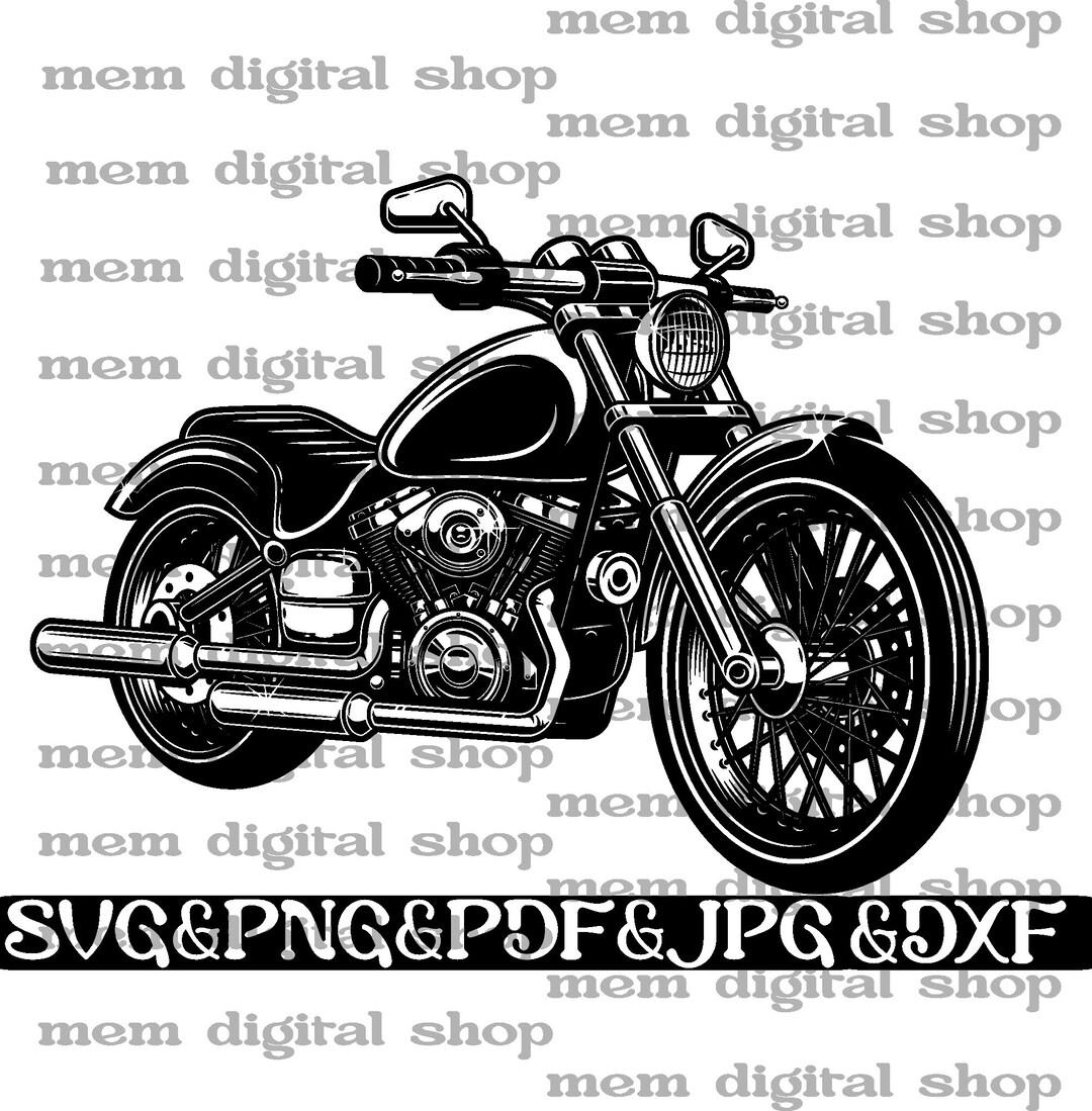 Motorcycle Svg,motorcycle Png,motorcycle Clipart,motorcycle Cut File ...