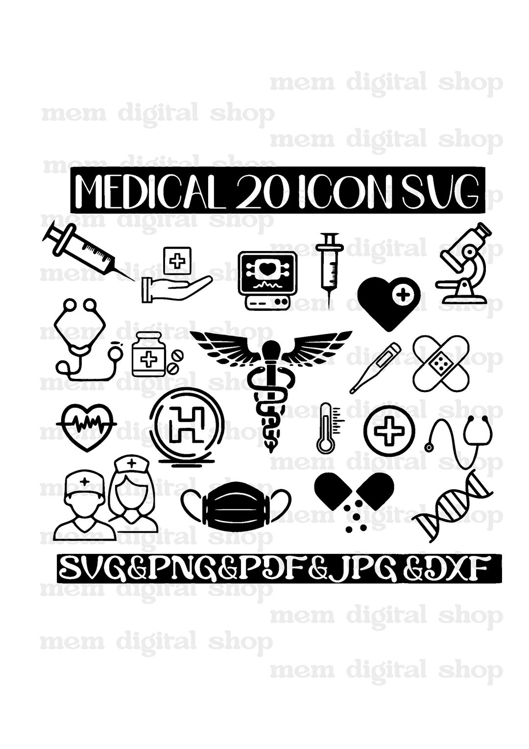 Medical Icons Svg Bundle,nurse Svg Files,doctor Svg Files,nurse Png ...