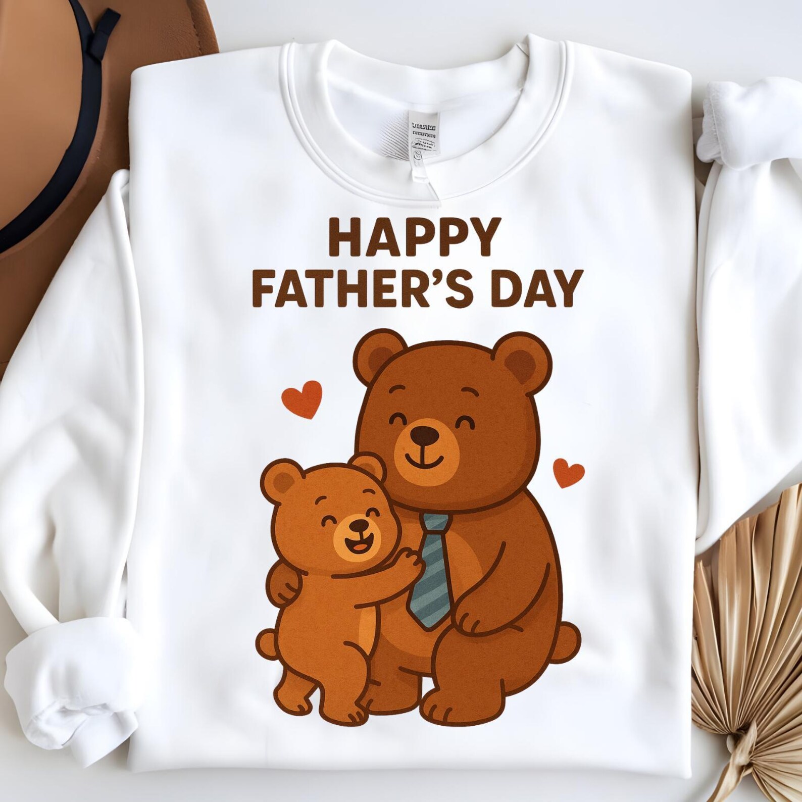 Father's Day Bear Clipart: Dad & Baby PNG SVG (digital Download - Etsy