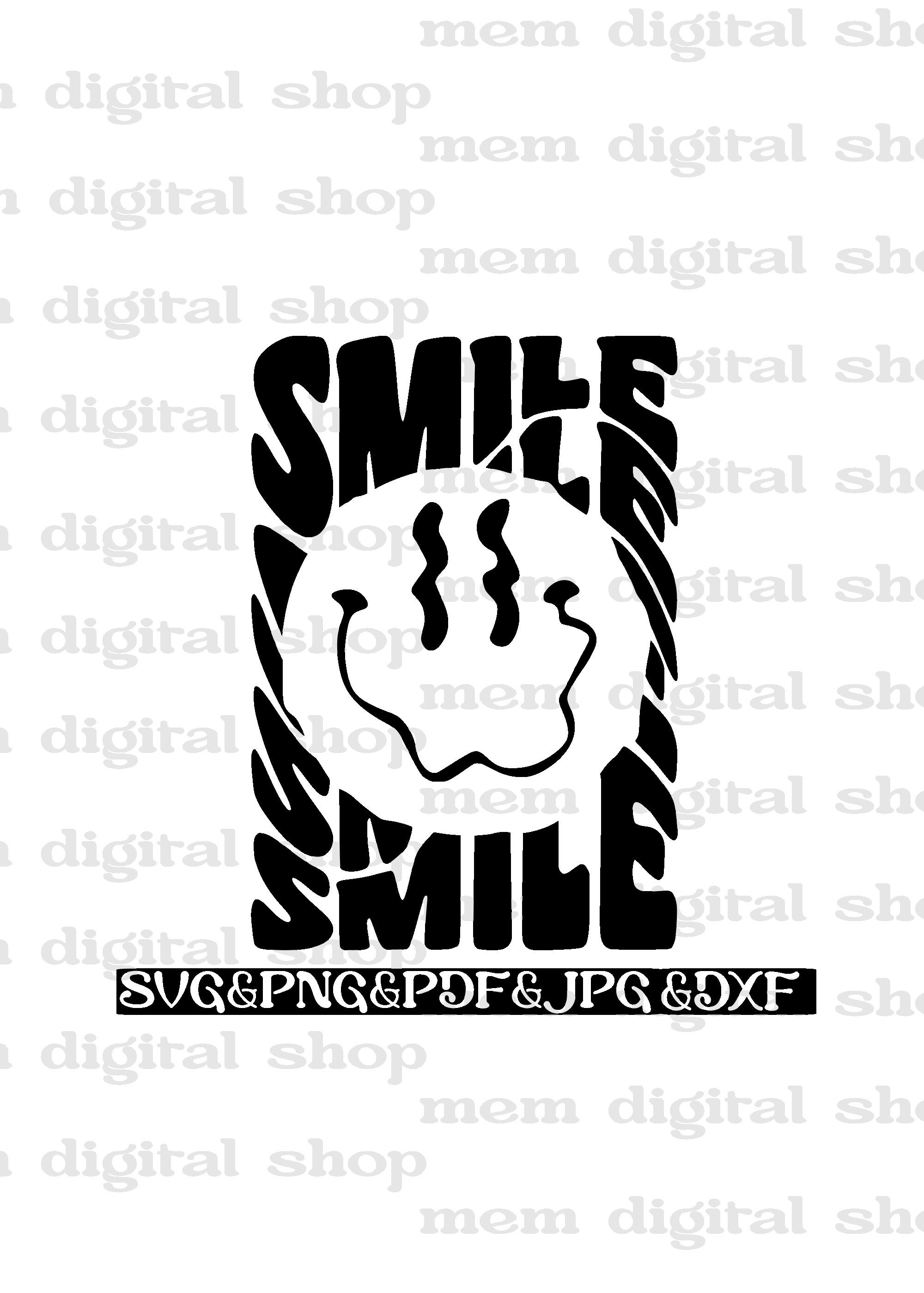 Smile Svg,funny Svg,happy Face Svg,smile Png,checkered Smile Svg ...