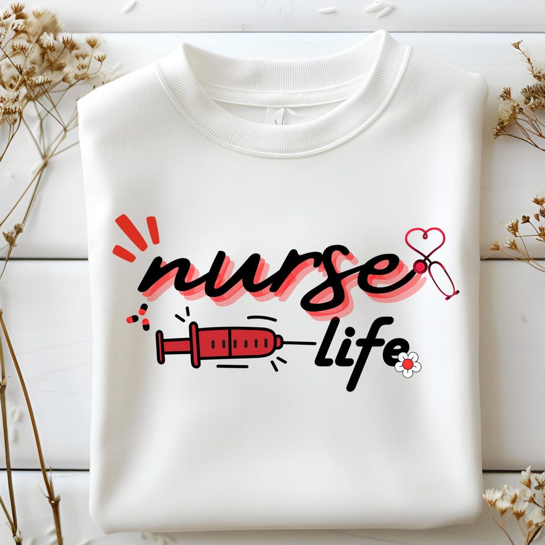 Nurse Life PNG, Nurse Life Design Png, Nurse Png, Nursing Png, Medical ...