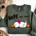 Nope Not Today Duck SVG and PNG – Cute Lazy Duck Clipart for ...