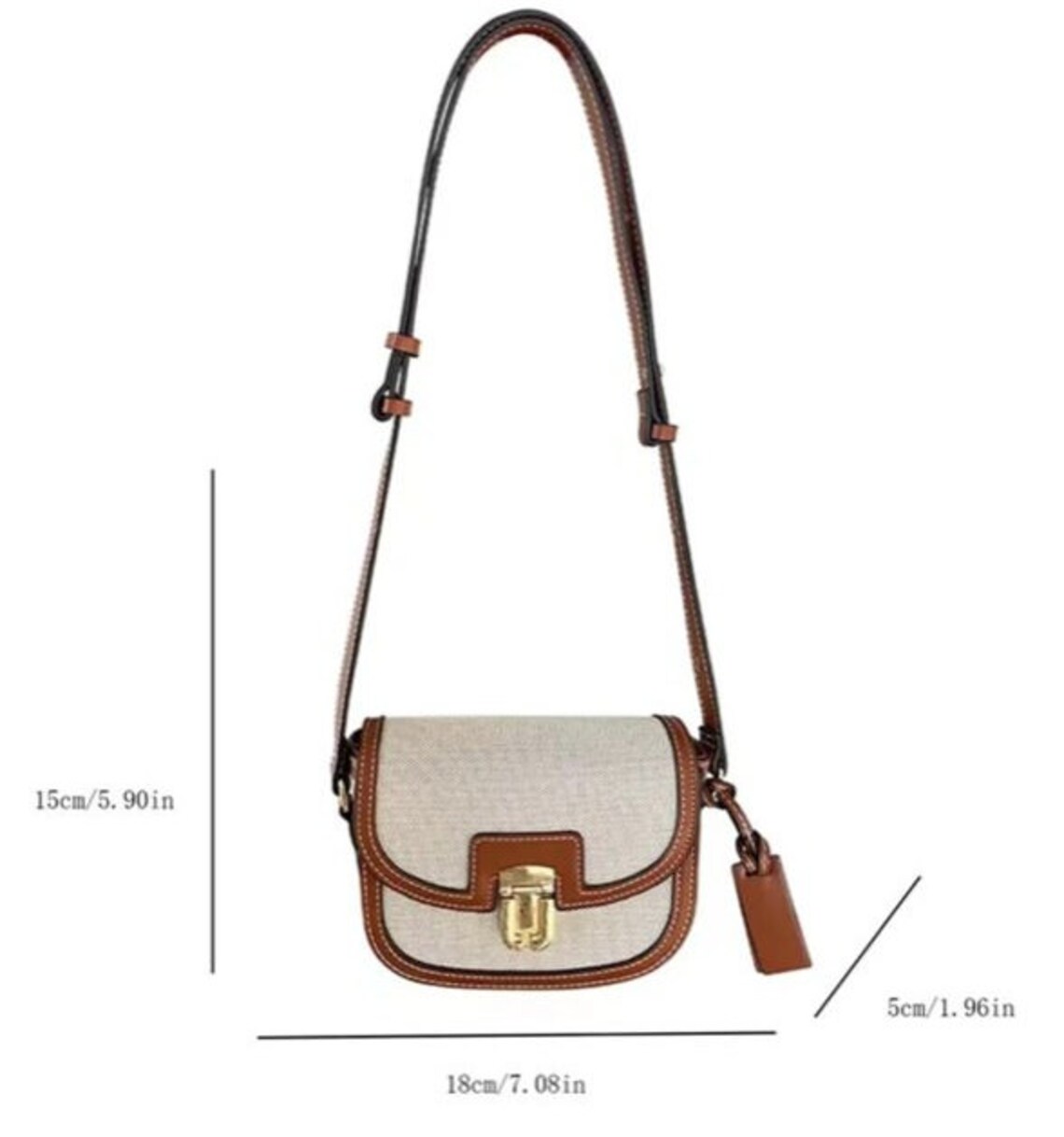 Side Crossbody Bag Canvas - Etsy