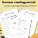 Summer Reading Journal, Summer Reading Log, Summer Reading Bundle ...