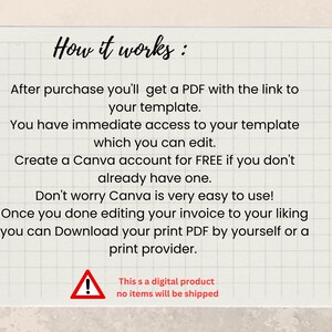 Pet Shop Invoice – Editable Template, Pet Store Invoice, Printable ...