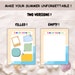 Printable Summer Planner 2025, Summer Kids Bucket List, Summer Chore ...
