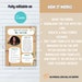 Meet the Teacher Classroom Printable Template, Teacher Introduction ...