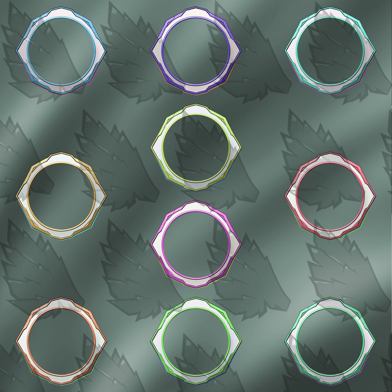 Frame Bundle DND / Pathfinder / Token Frame / Token Border / Foundry ...