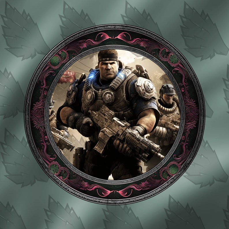 DND Profile Token Frame, 10 Colors. Steampunk, Scrollwork, for Roll20 ...