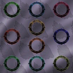 Frame Bundle - DND / Pathfinder / Token Frame / Token Border / Foundry ...