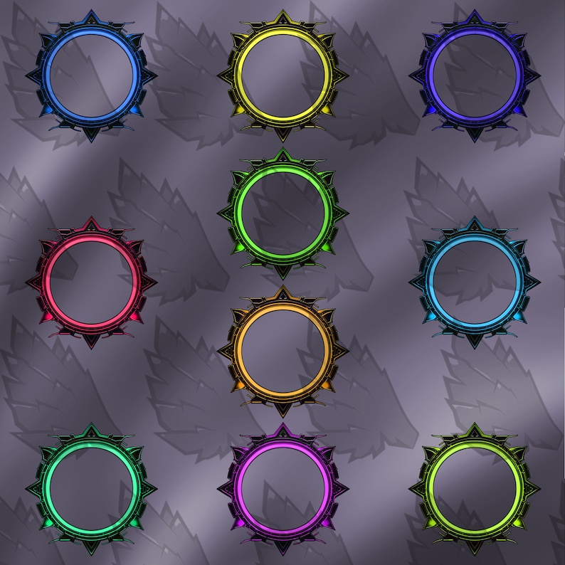 Frame Bundle - DND / Pathfinder / Token Frame / Token Border / Foundry ...