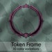 DND Profile Token Frame, 10 Colors. Wild, Winged, Flight, for Roll20 ...
