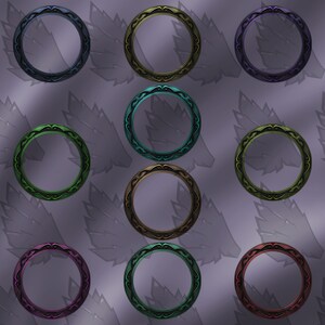 Frame Bundle - DND / Pathfinder / Token Frame / Token Border / Foundry ...