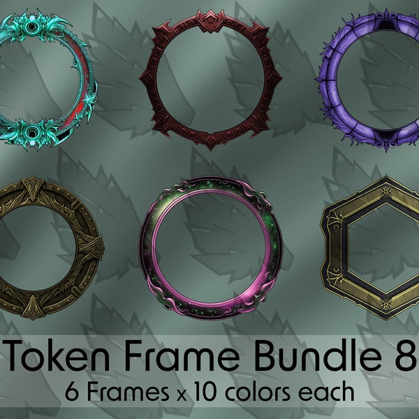 Dnd Token Border - Etsy