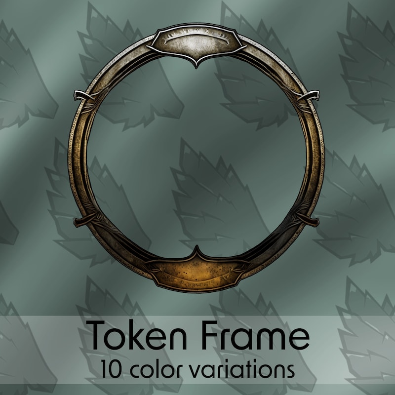 D&d Token Border - Etsy