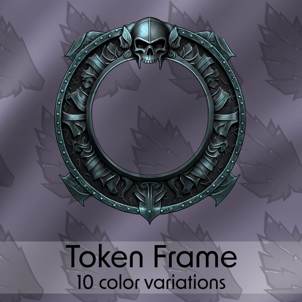 Vtt Token Border - Etsy