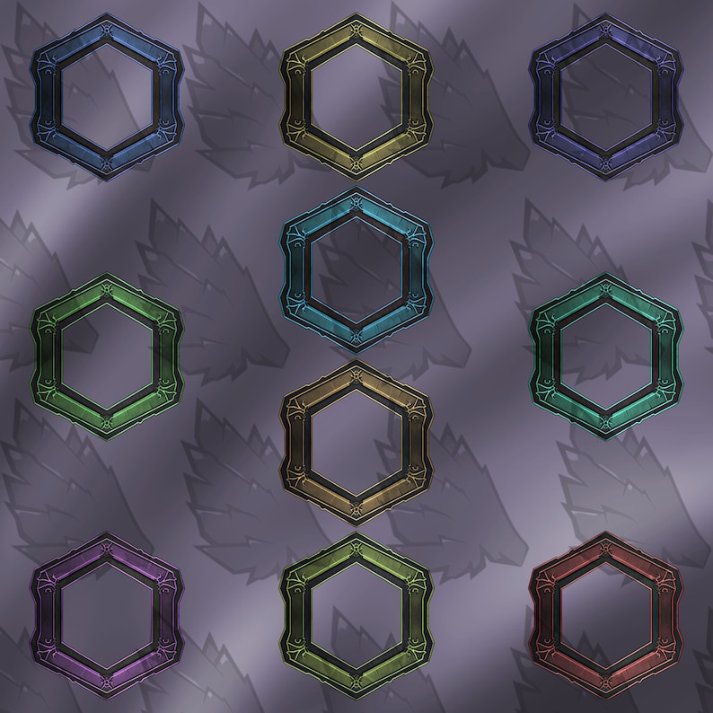 Frame Bundle DND / Pathfinder / Token Frame / Token Border / Foundry ...