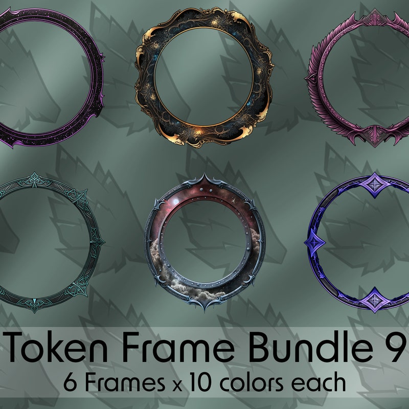 Dnd Token Border - Etsy