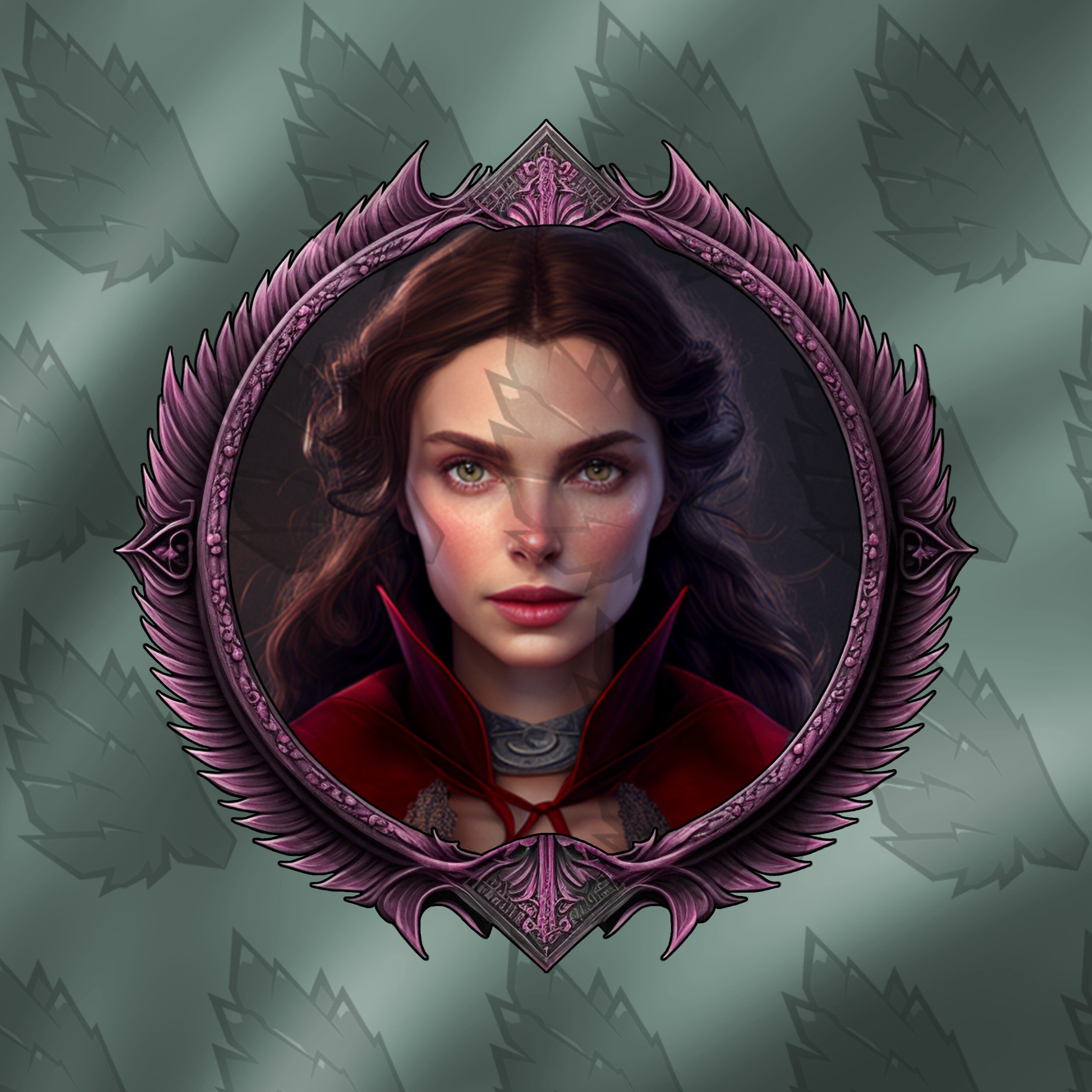 DND Profile Token Frame, 10 Colors. Wild, Winged, Flight, for Roll20 ...