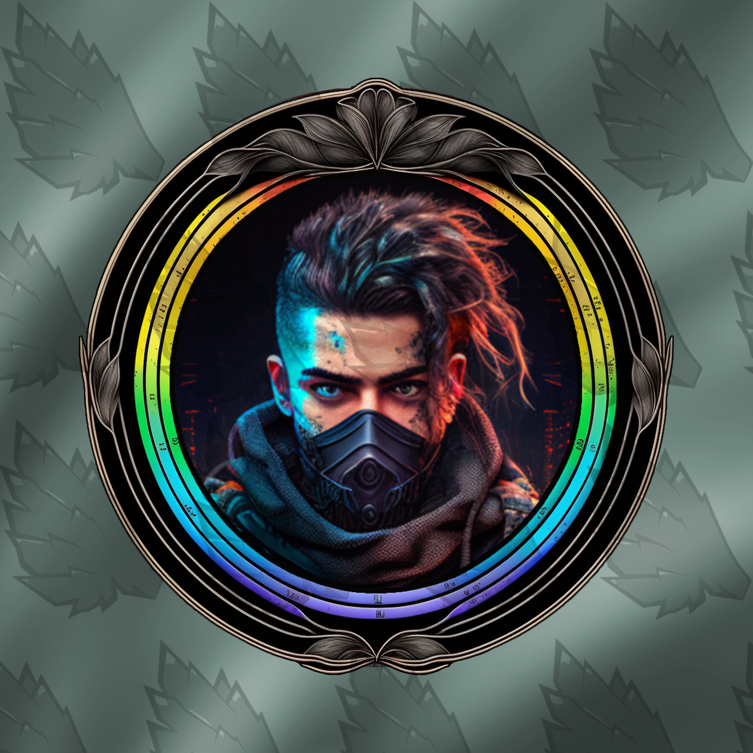 DND Profile Token Frame, 10 Colors. Fantasy Colorful, for Roll20 ...