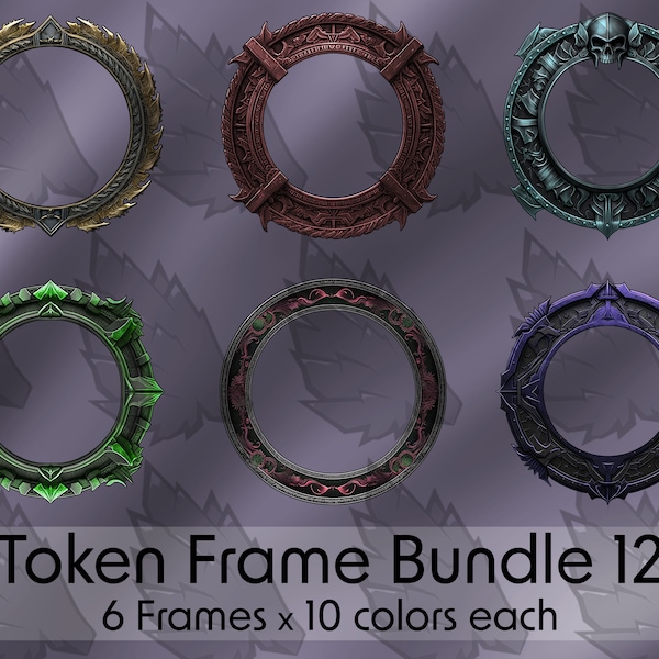 Dnd Border Token - Etsy