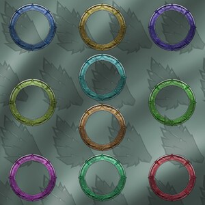 Frame Bundle - DND / Pathfinder / Token Frame / Token Border / Foundry ...