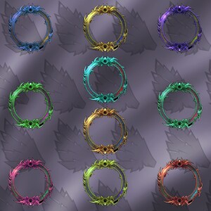 Frame Bundle - DND / Pathfinder / Token Frame / Token Border / Foundry ...