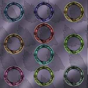 Frame Bundle - DND / Pathfinder / Token Frame / Token Border / Foundry ...