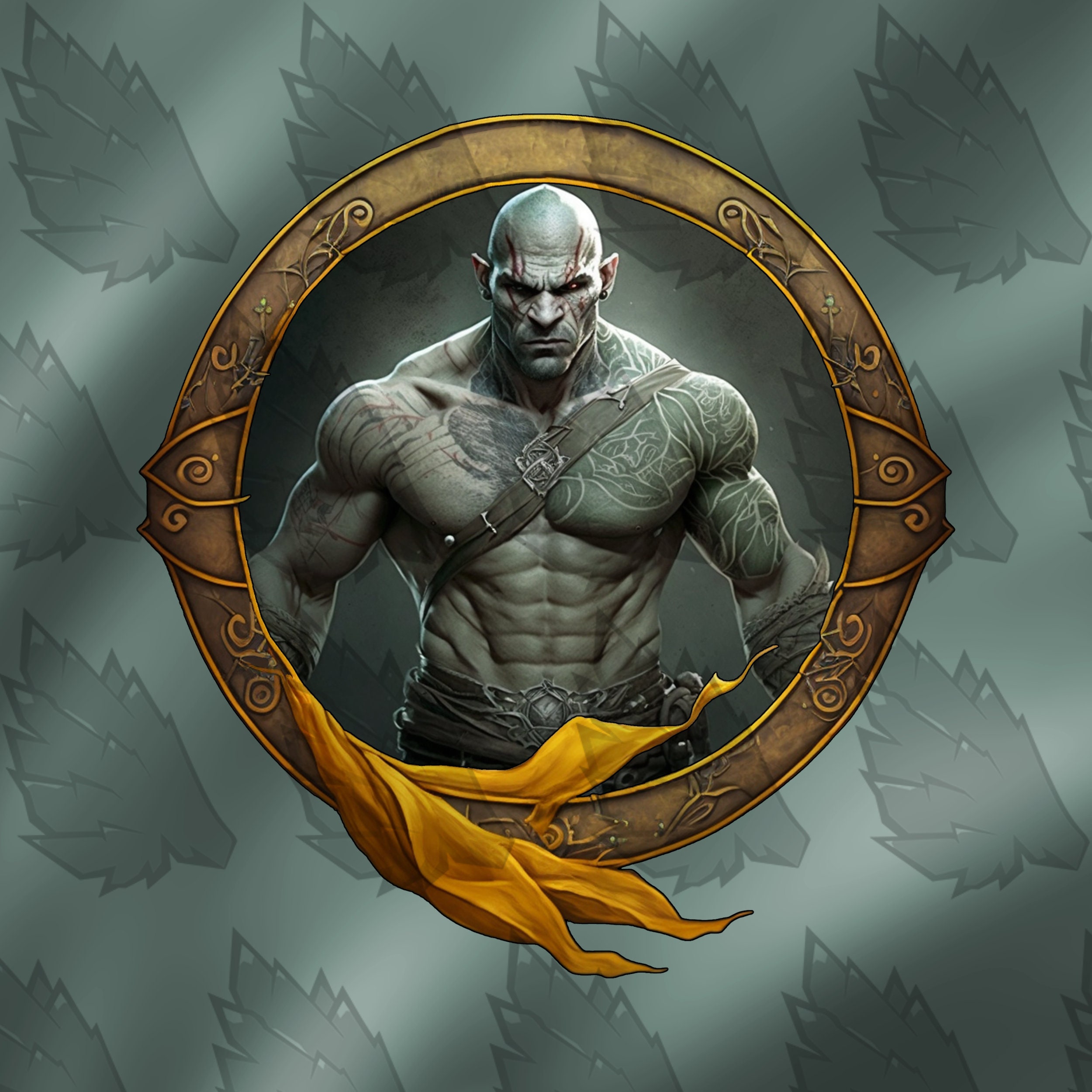 DND Profile Token Frame, 10 Colors. Monk, Thin, Minimal for Roll20 ...