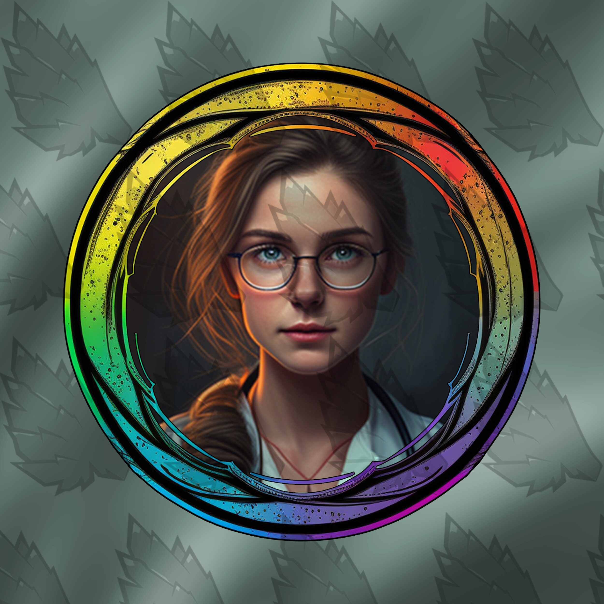 DND Profile Token Frame, 10 Colors. Colorful, Layered, for Roll20 ...