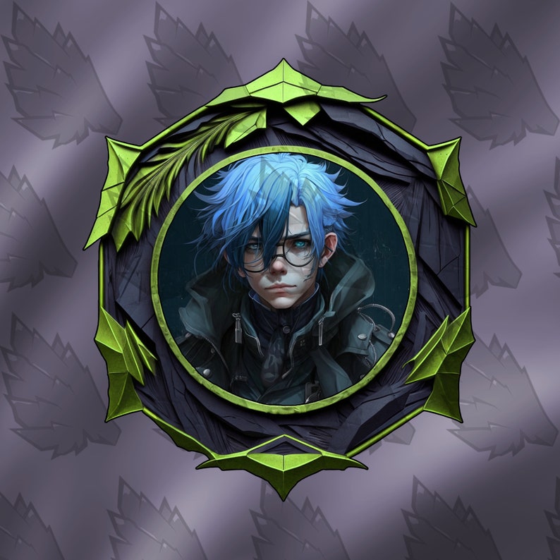 DND Profile Token Frame, 10 Colors. Sci-fi, Rocky, Armor, for Roll20 ...